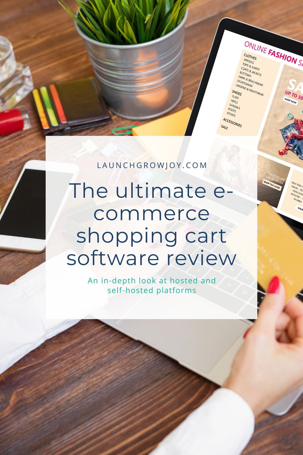 How to choose between 25 popular ecommerce platforms